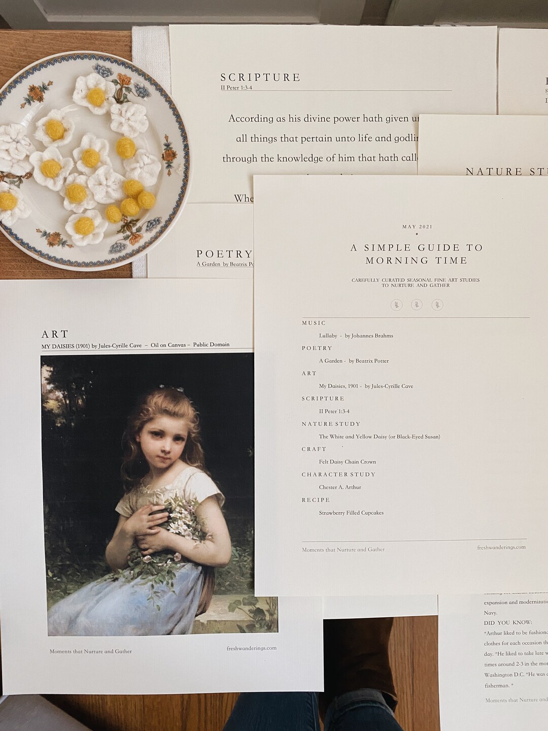 Spring Morning Time, May, Educational Printable, Morning Basket ...