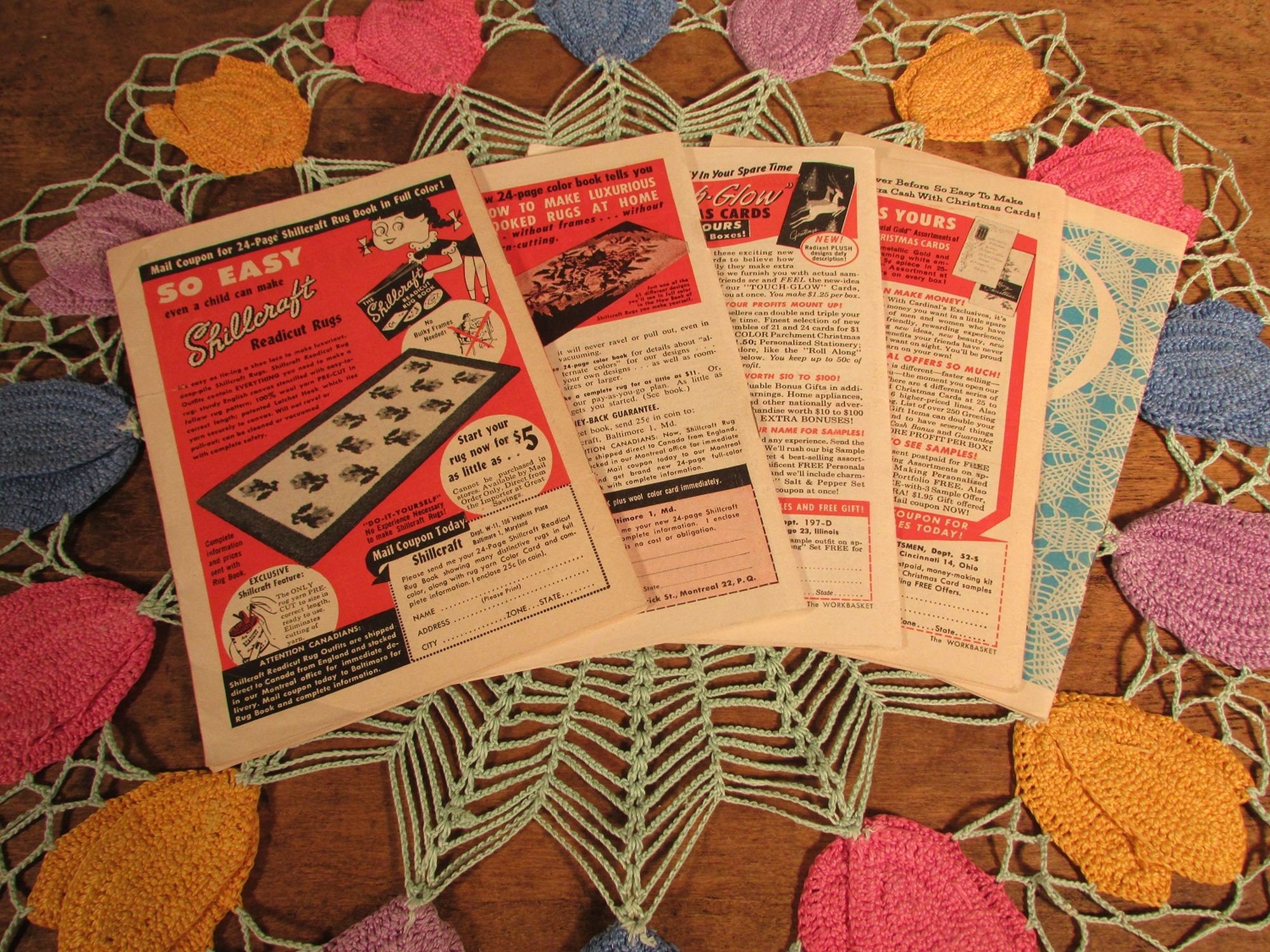 Workbasket Magazines, Vintage Needlework Instruction Book - Etsy