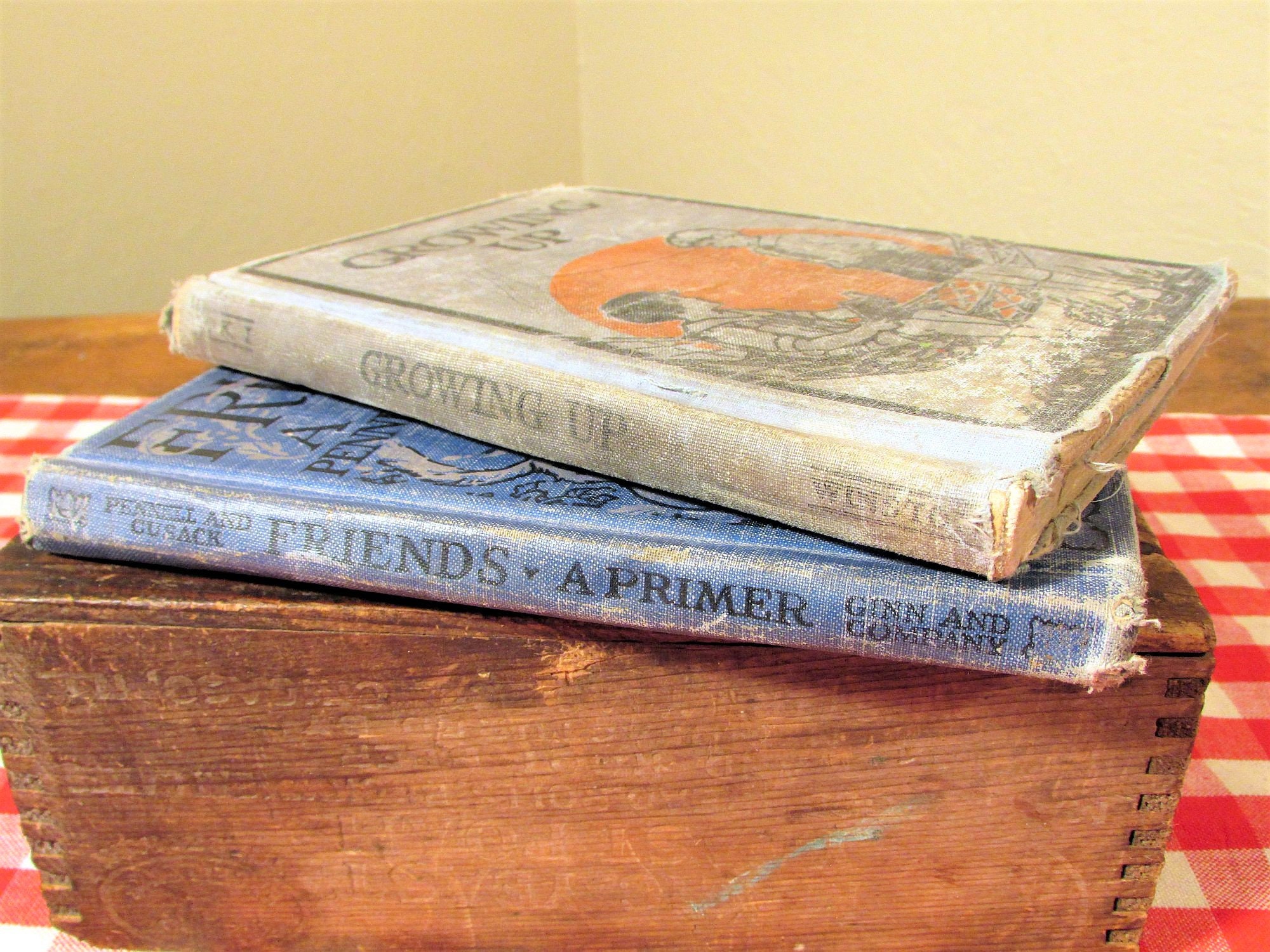 Two Old Children’s Readers, Vintage School Primers for Kids - Etsy