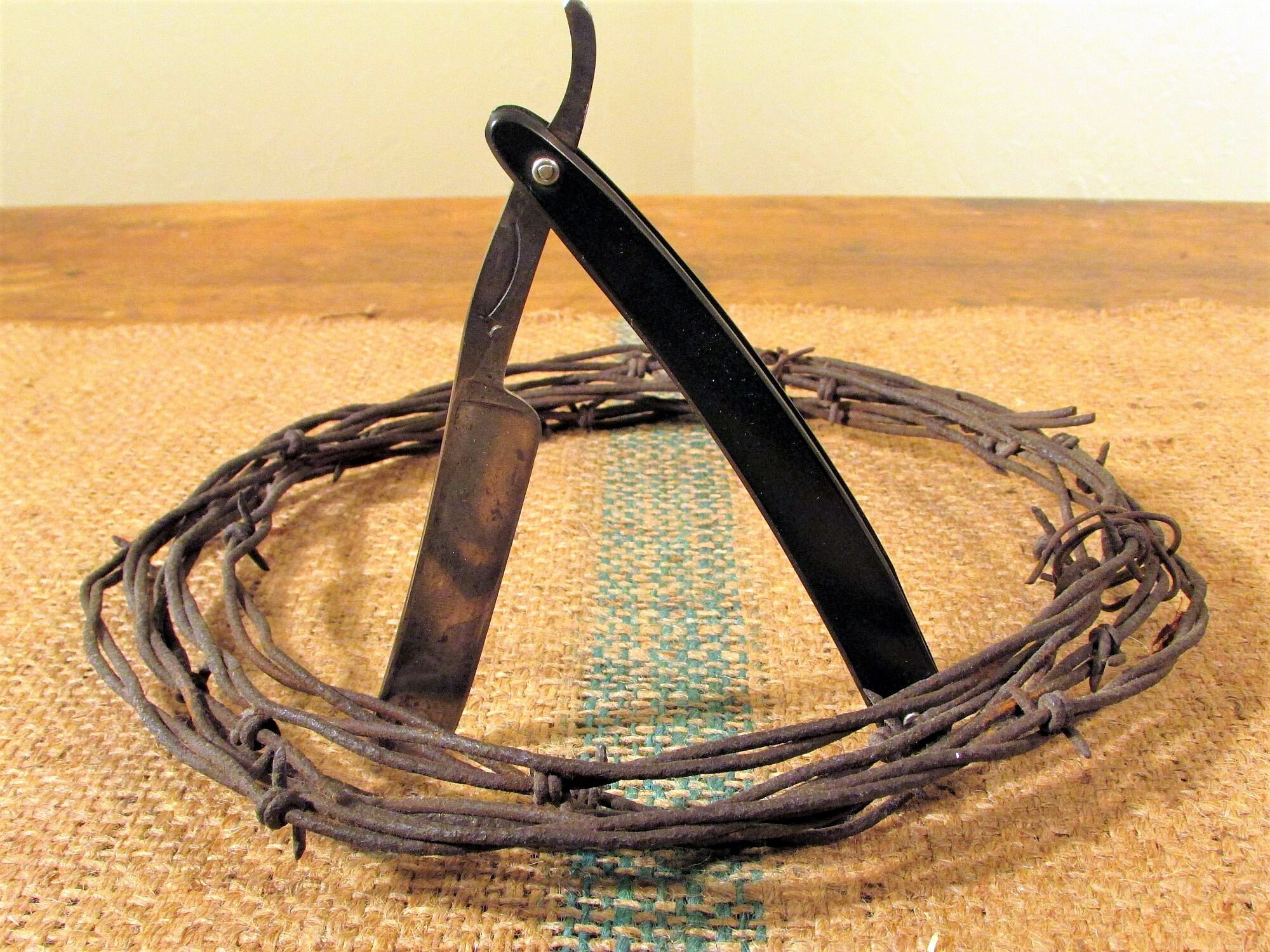 Straight Razor, Wostenholm Pipe Razor, Chipped Blade - Etsy