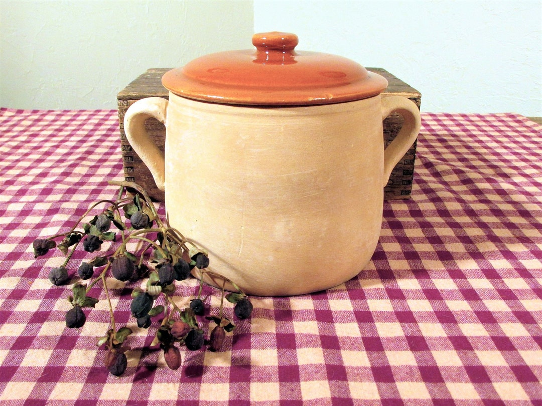 Vintage Red Wing Pottery Bean Pot, Provincial Ware # 21 - Etsy