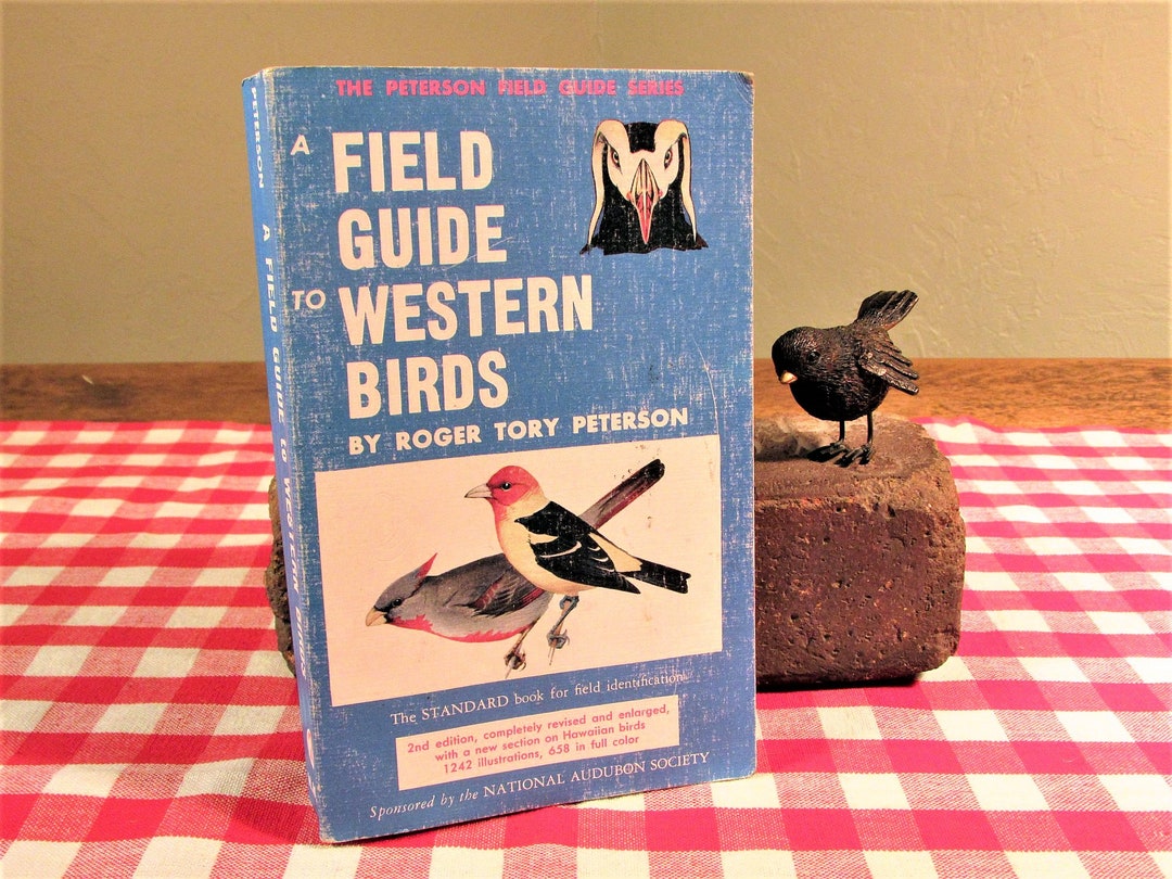 A Field Guide to Western Birds, Vintage Bird Identification Book - Etsy