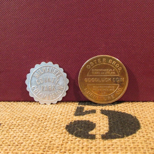 Old Vintage Tokens - Etsy