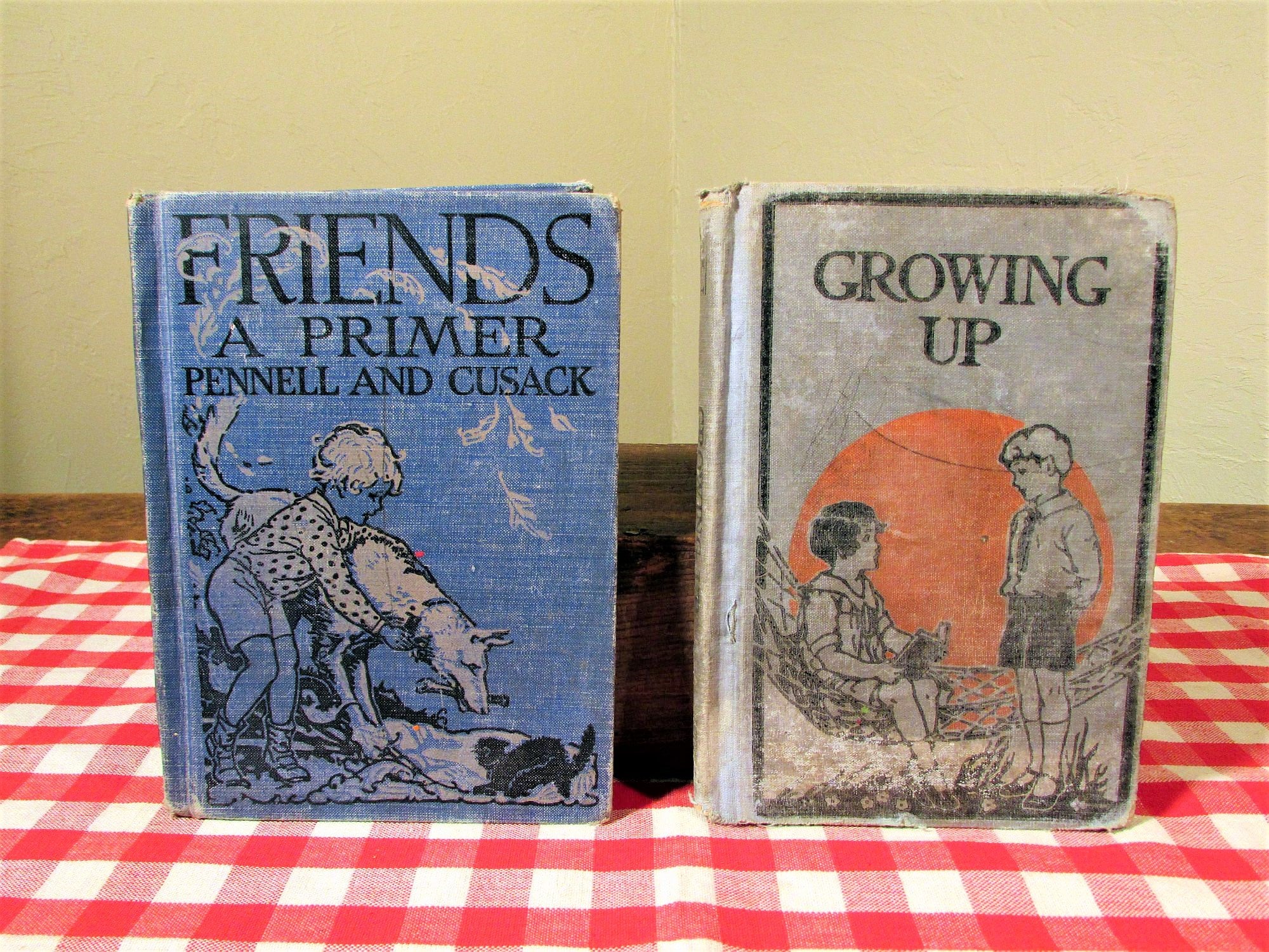 Two Old Children’s Readers, Vintage School Primers for Kids - Etsy