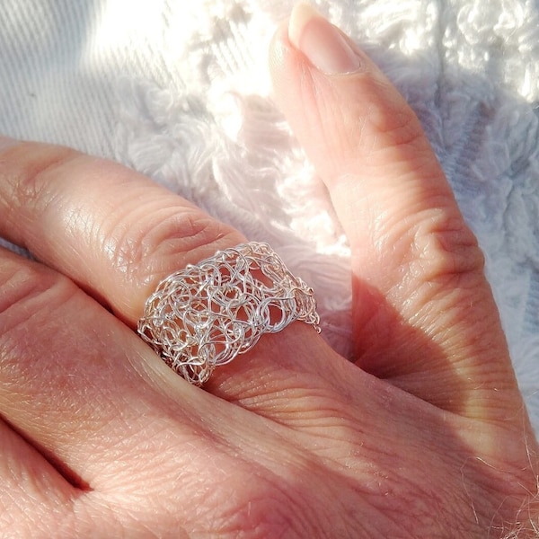 Crochet Silver Wire - Etsy