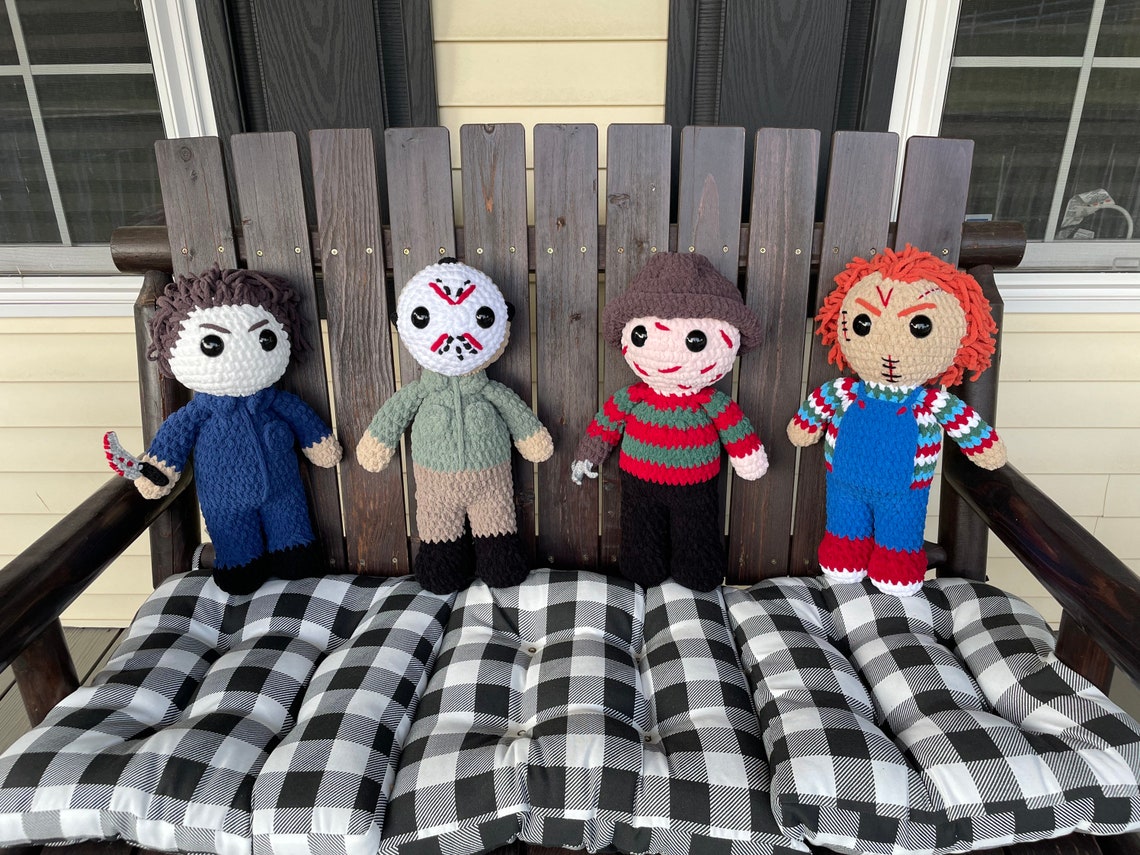 Crochet Horror Buddies Halloween Handmade Crochet - Etsy