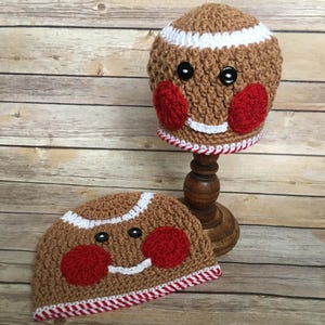 Gingerbread Crochet Hat - Handmade Hat - Beanie - Toddler Hat - Baby ...