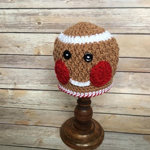 Gingerbread Crochet Hat - Handmade Hat - Beanie - Toddler Hat - Baby ...