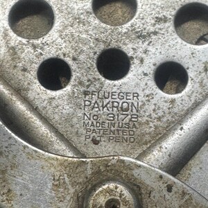 Vintage Fishing Reel , It’s Big. Old Fishing Reel . Collectible Fishing ...