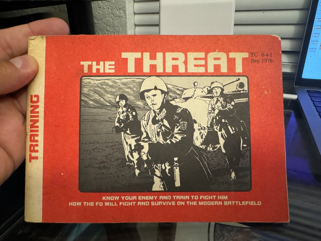 Original US Army Training Booklet for Soldiers on the Battlefield From ...