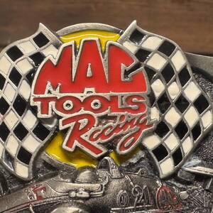 Mac Tools Racing Belt Buckle American Made Heavy and Solid - Etsy