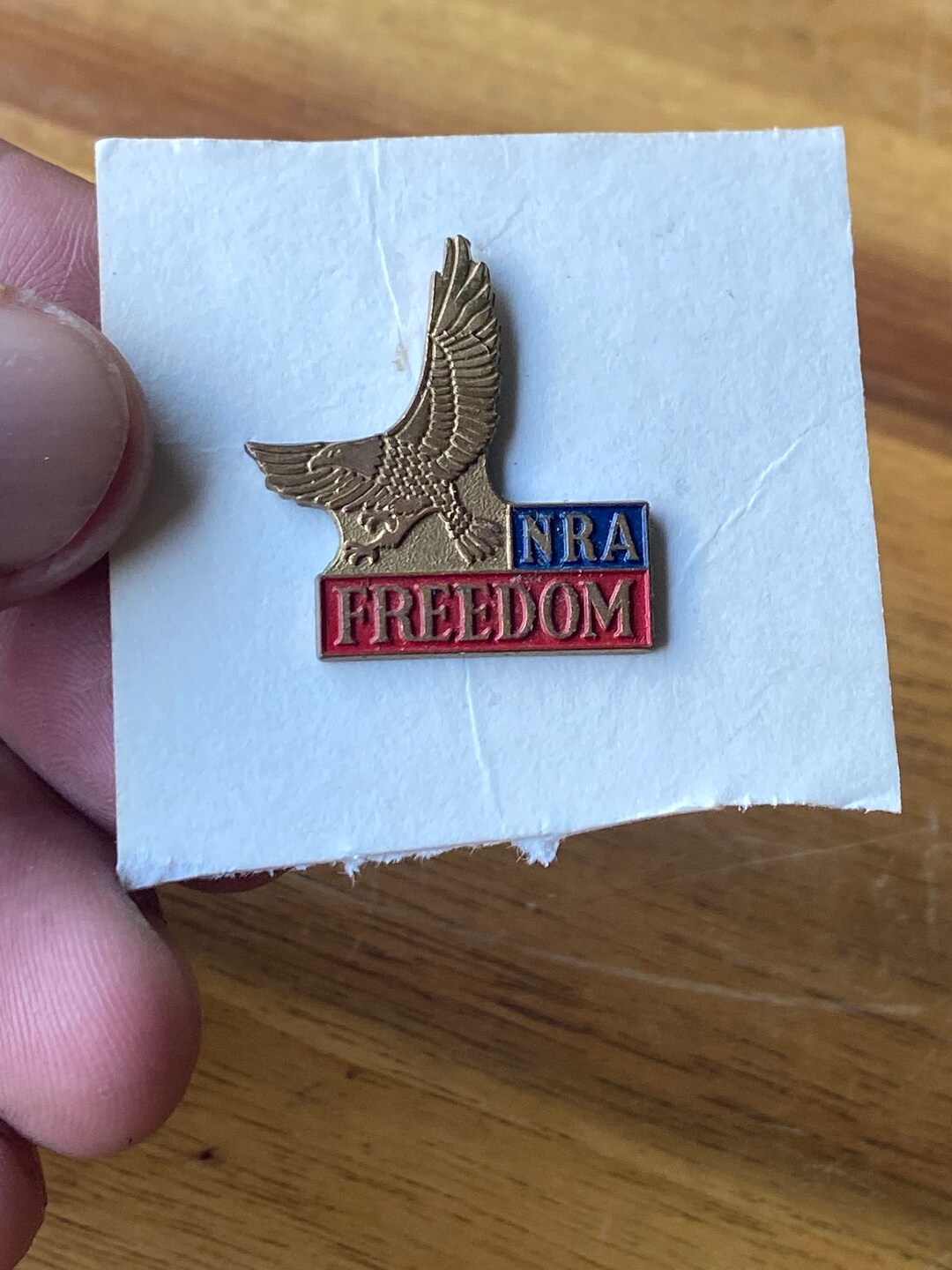 NRA Freedom Eagle Pin . NRA Pin . Eagle Pin . NRA Eagle Pin - Etsy