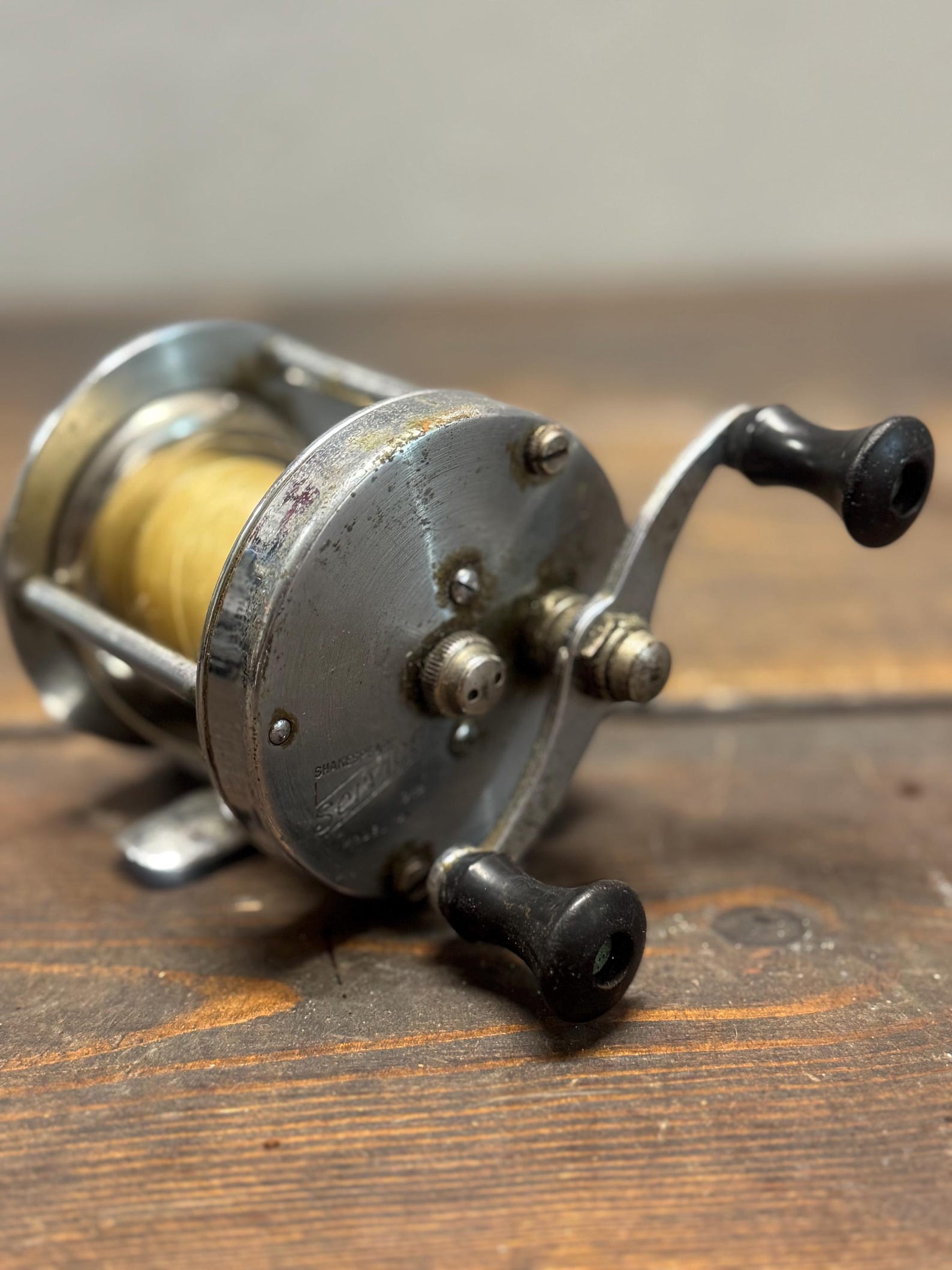 Vintage Fishing Reel Shakespeare Service 1942. Vintage Fishing Reel ...