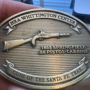 NRA Belt Buckle - Etsy