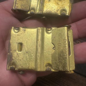 Vintage Military Domar US Belt Buckles Lot. Vintage Military Belt ...