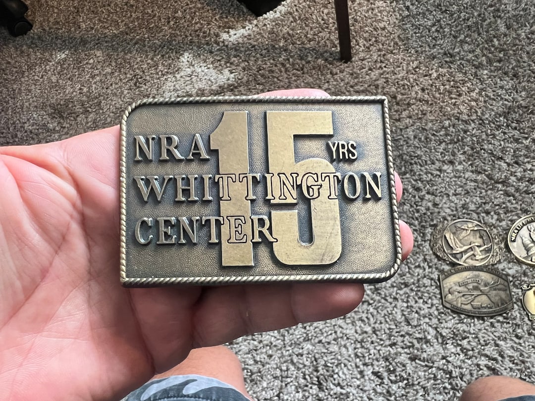 Vintage NRA Belt Buckle. I Think It is Unused. Nra Belt Buckle - Etsy