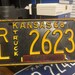 1968 Kansas Truck Farm License Plate . Vintage Farm Kansas Truck Tag - Etsy