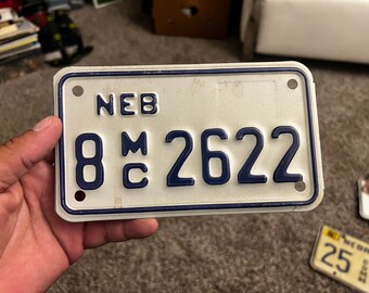 Nebraska License Plate - Etsy
