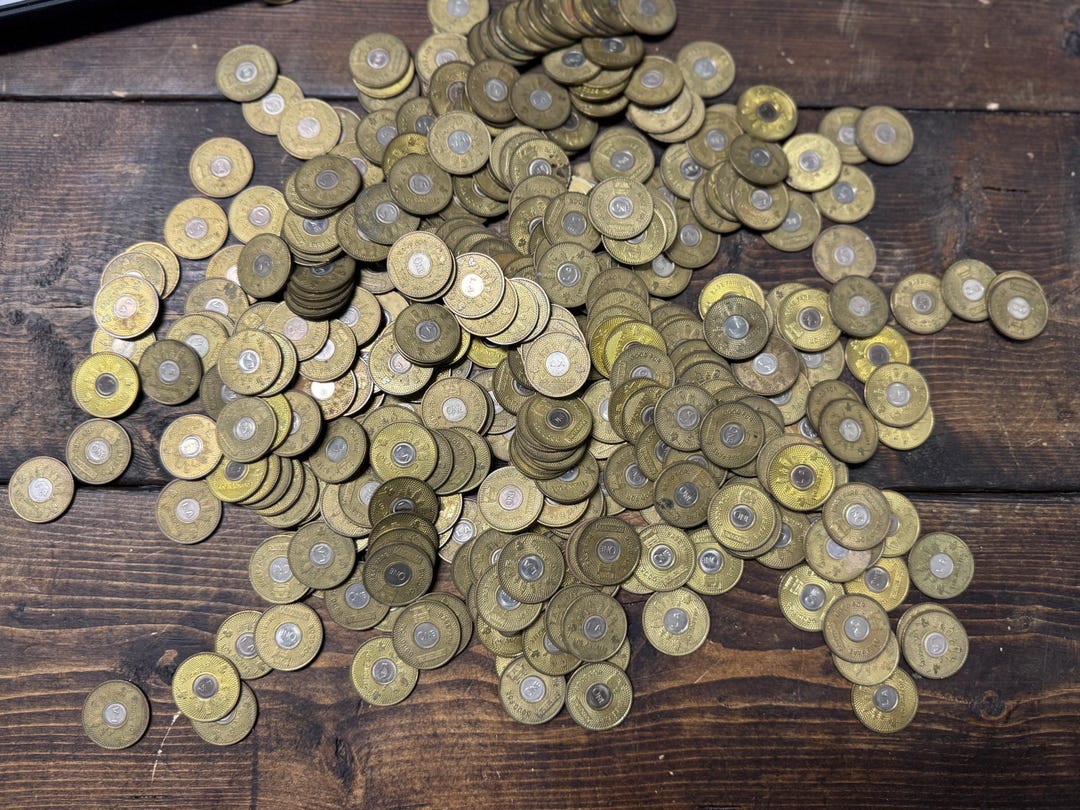 Vintage Los Angeles Bus Token Lot 10 Tokens per Lot Purchased. Vintage ...