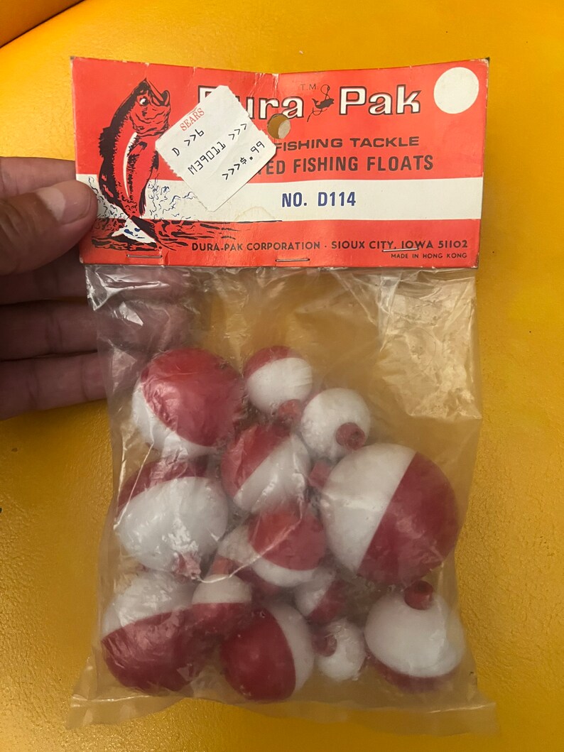 Vintage Fishing Floats / Bobbers 1970s or Earlier New Old - Etsy