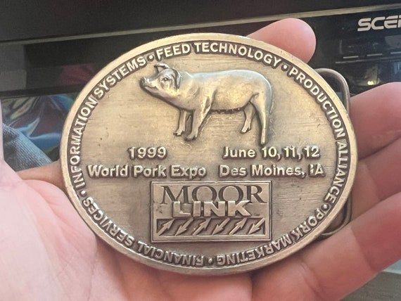 World Pork Expo Limited Edition #1 of 600 Made Belt B… - Gem