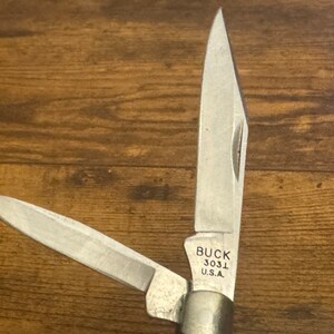 Vintage Buck Knife . Buck Knife . Vintage Knife . Vintage Pocket Knife ...