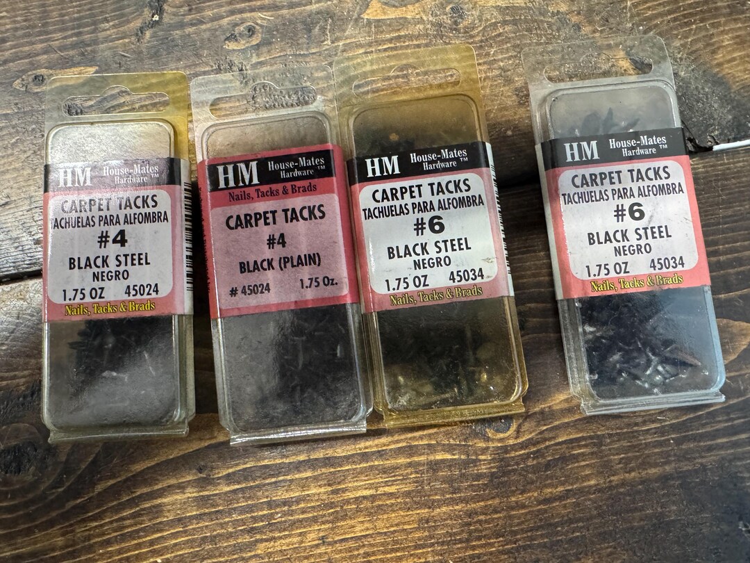 Vintage Carpet Tacks New Old Stock Lot House Mates Hardware Carpet ...