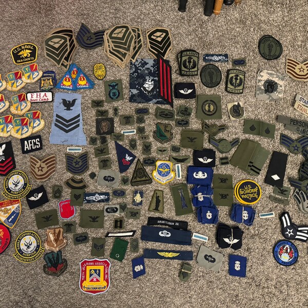Military Patch - Etsy