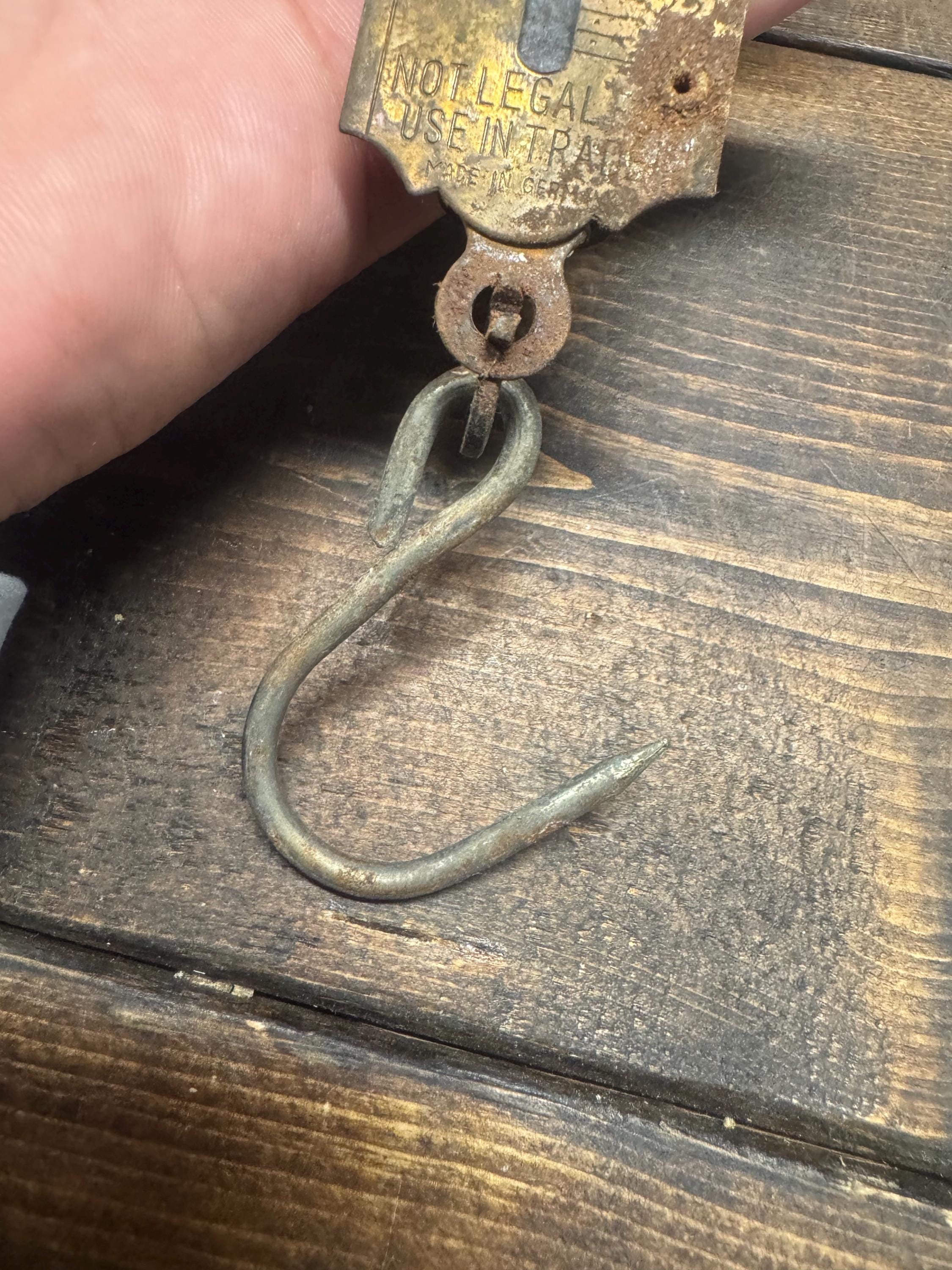 Vintage Fishing Scale , Vintage Fish Scale . Fishing Scale - Etsy
