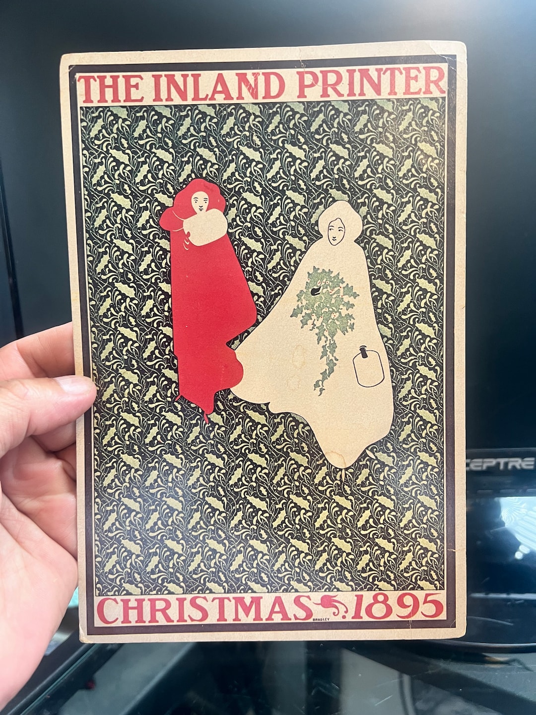 The Inland Printer Christmas 1895 Postcard Big Postcard - Etsy