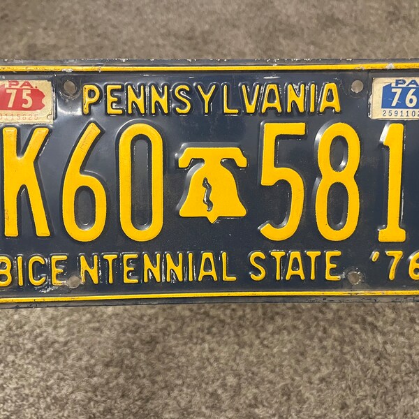 Pa License Plate Svg - Etsy