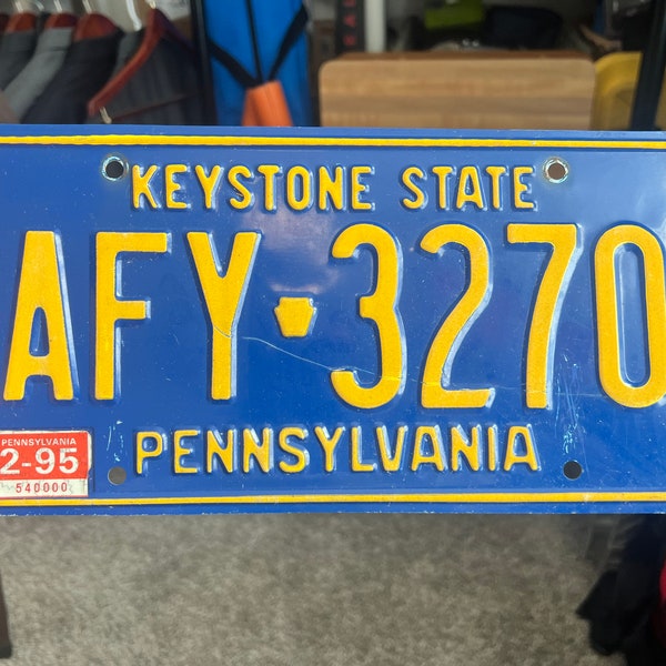 Pa License Plate - Etsy