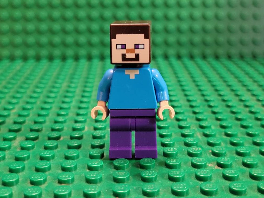 LEGO Steve Minecraft Minifigure From the Dungeon Set 21119 - Etsy