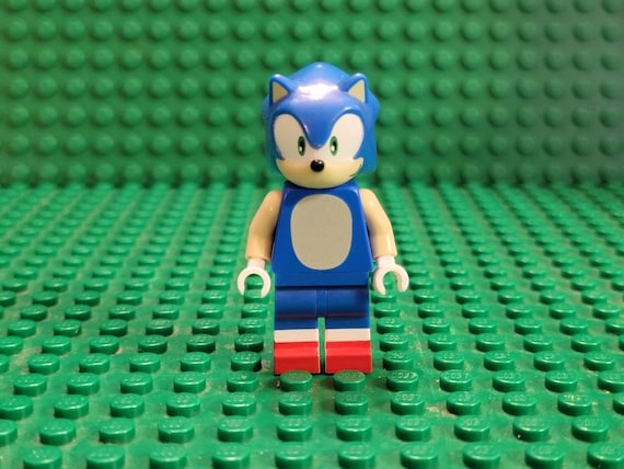 LEGO Sonic the Hedgehog Minifigure From Sonic the Hedgehog - Etsy