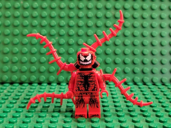 LEGO Carnage Minifigure From Carnage's SHIELD Sky Attack | Etsy