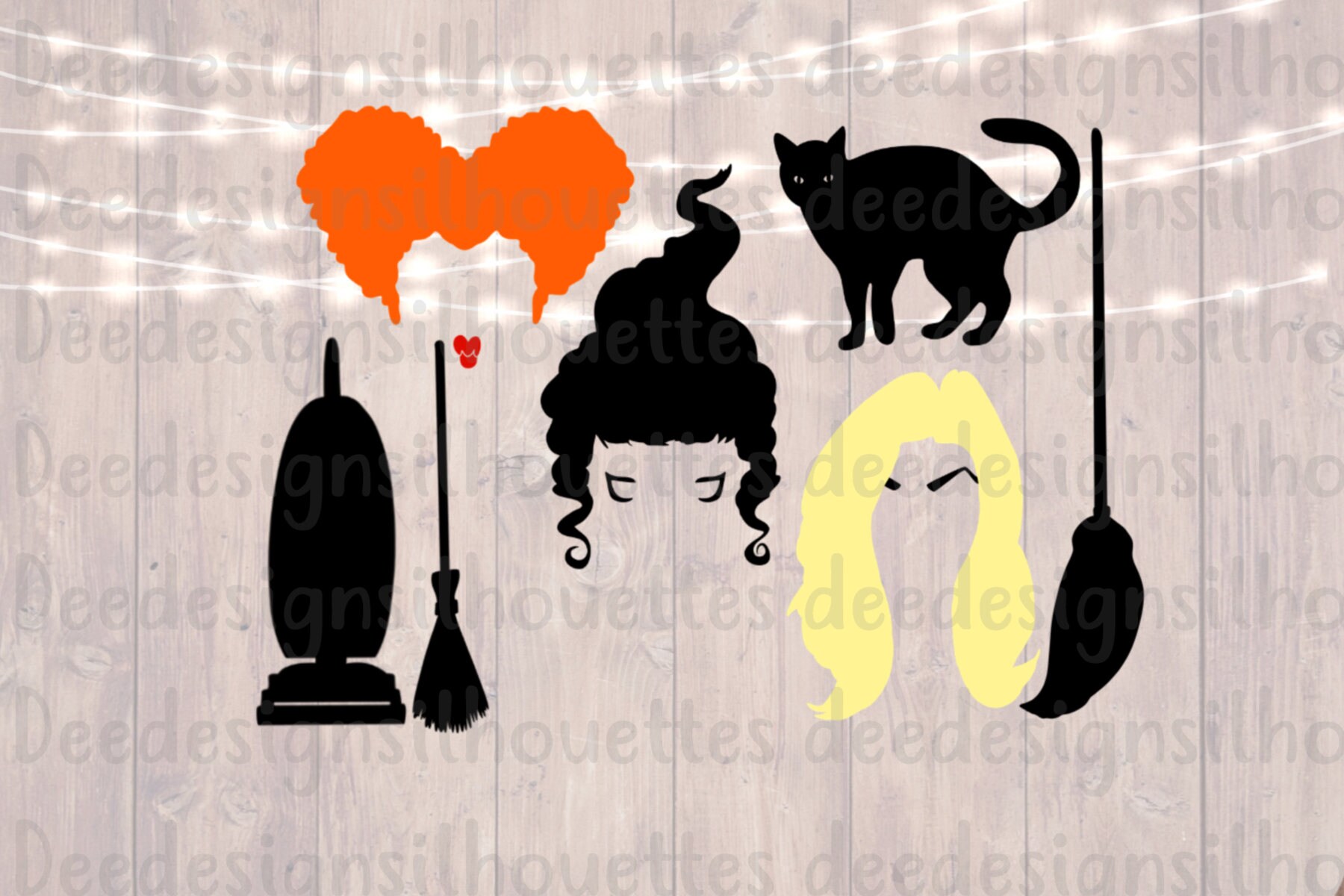 Hocus Pocus Halloween cut files SVG PNG for Cricut | Etsy