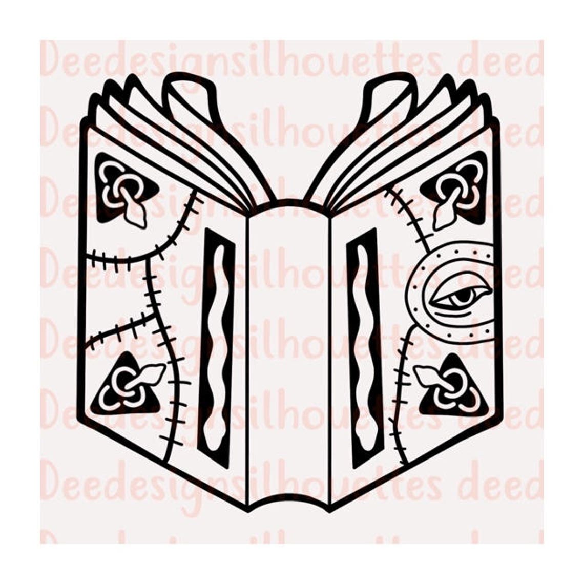 Hocus Pocus Book SVG PNG Cut File for Cricut - Etsy