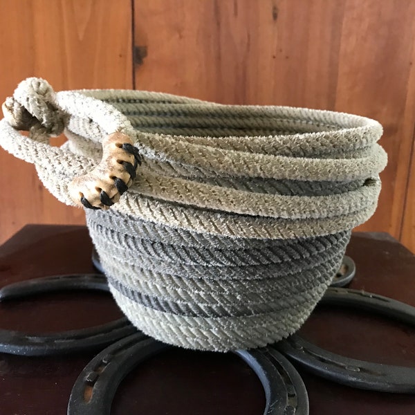 Lariat Rope Basket - Etsy