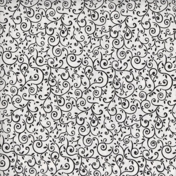 Black White Scroll - Etsy