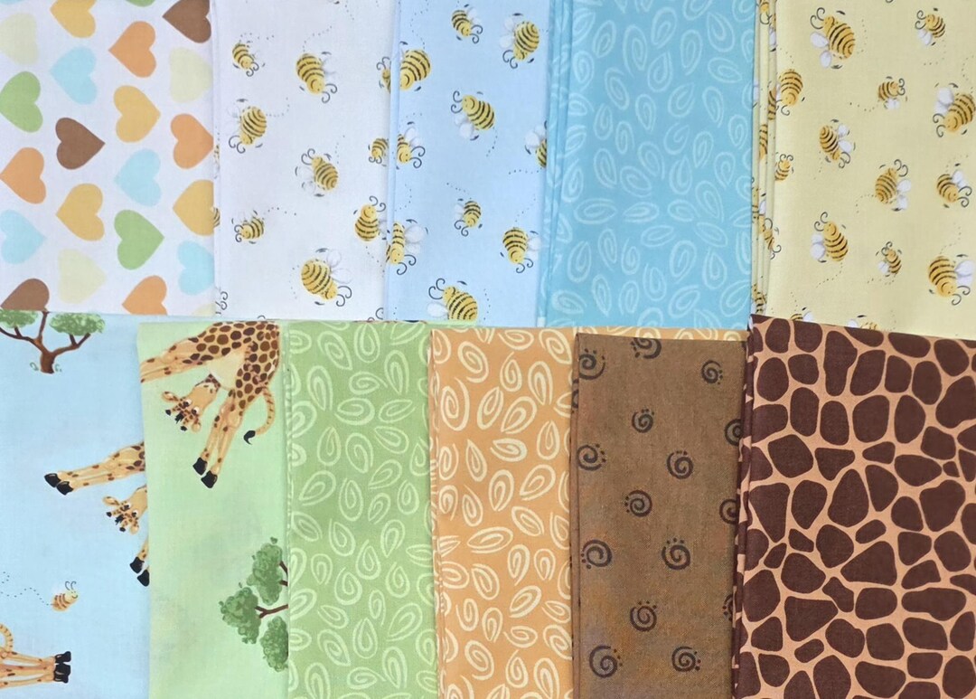 Susybee Zoe Fat Quarter Bundle - 11pcs - Etsy
