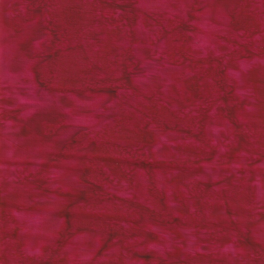 Timeless Treasures Ruby Red Batik Texture - Quilting Yardage - Etsy
