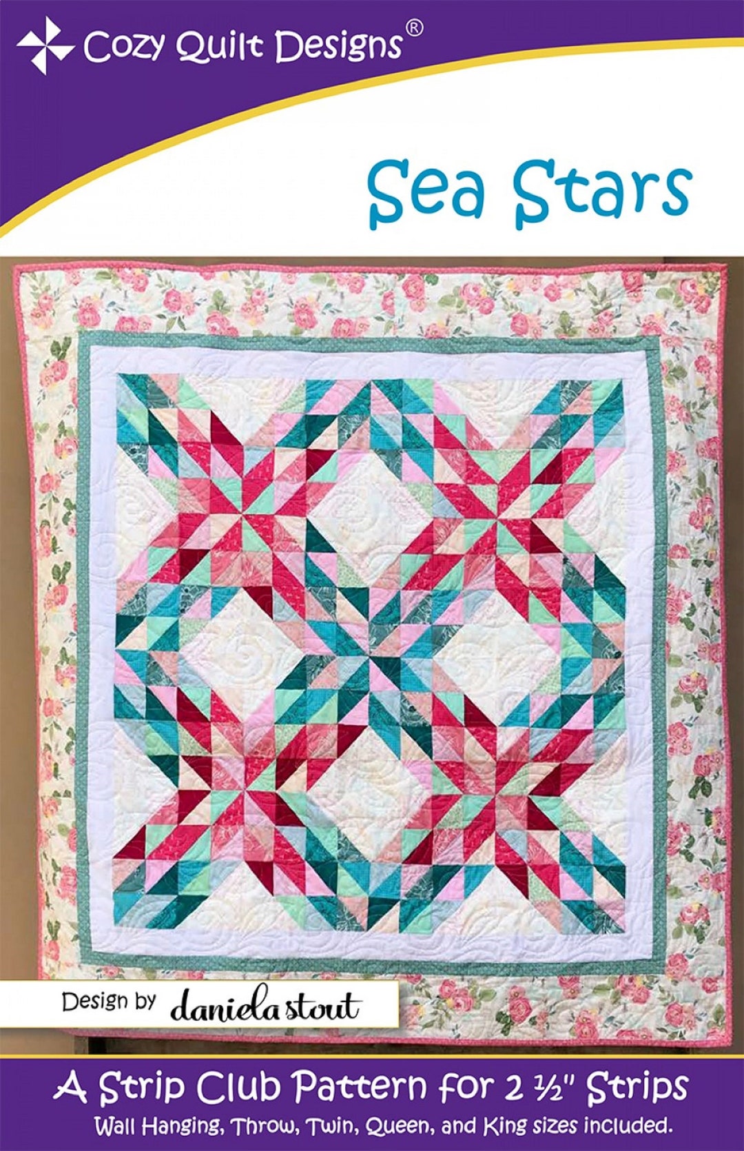 Cozy Quilts Design - Sea Stars Pattern - Quilt Pattern - Etsy