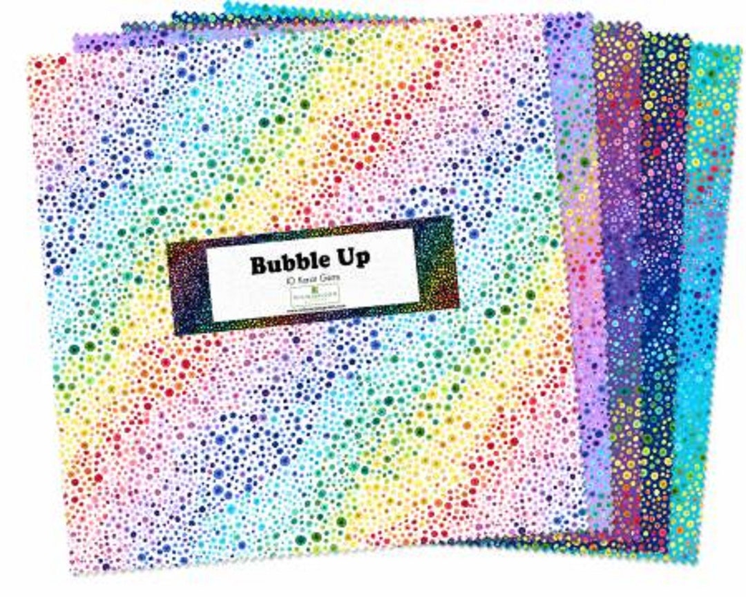 10in Squares Essentials Bubble up 42pcs Quilting Precut Squares - Etsy