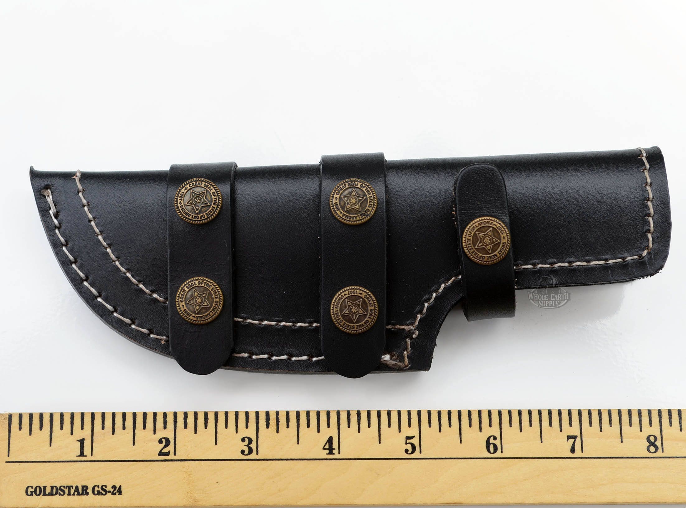 Knife Sheath Hunting Black Thick Leather Tracker Blade Blanks | Etsy