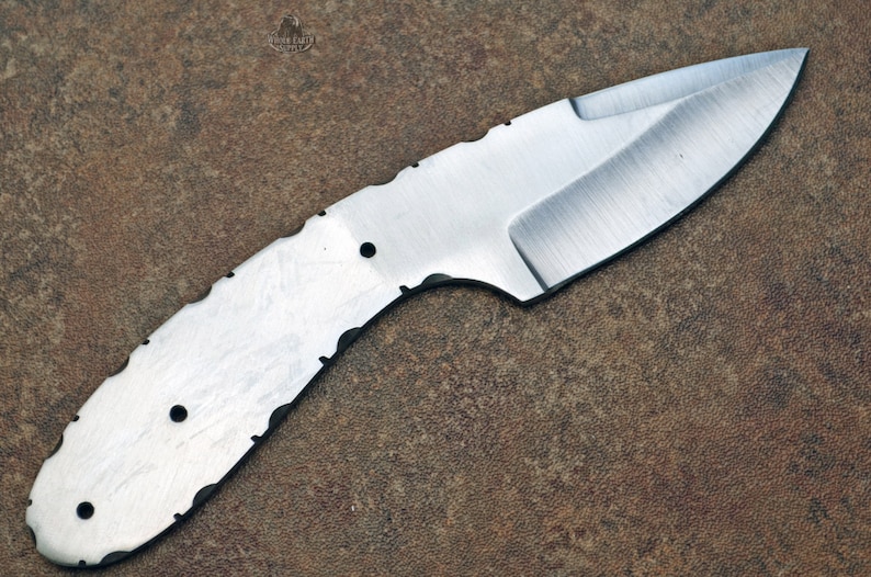Knife Blank D2 Drop Point Steel Blade Making Hunting Skinner Skinning D ...