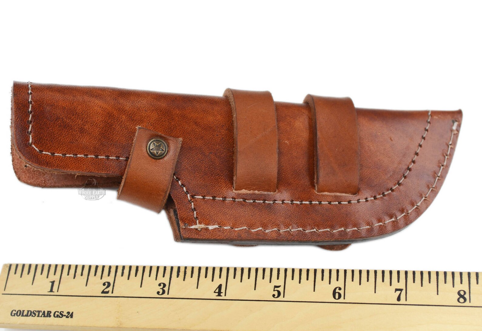 Knife Sheath Hunting Light Brown Thick Leather Tracker Blade Blanks ...