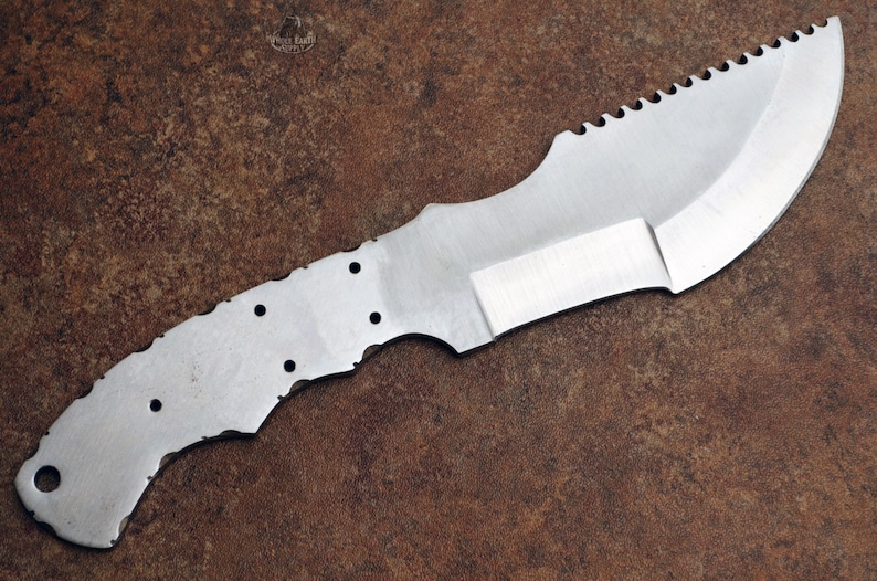 Knife Blank D2 Steel Tracker Blade Hunting Skinner Skinning D-2 Knives ...