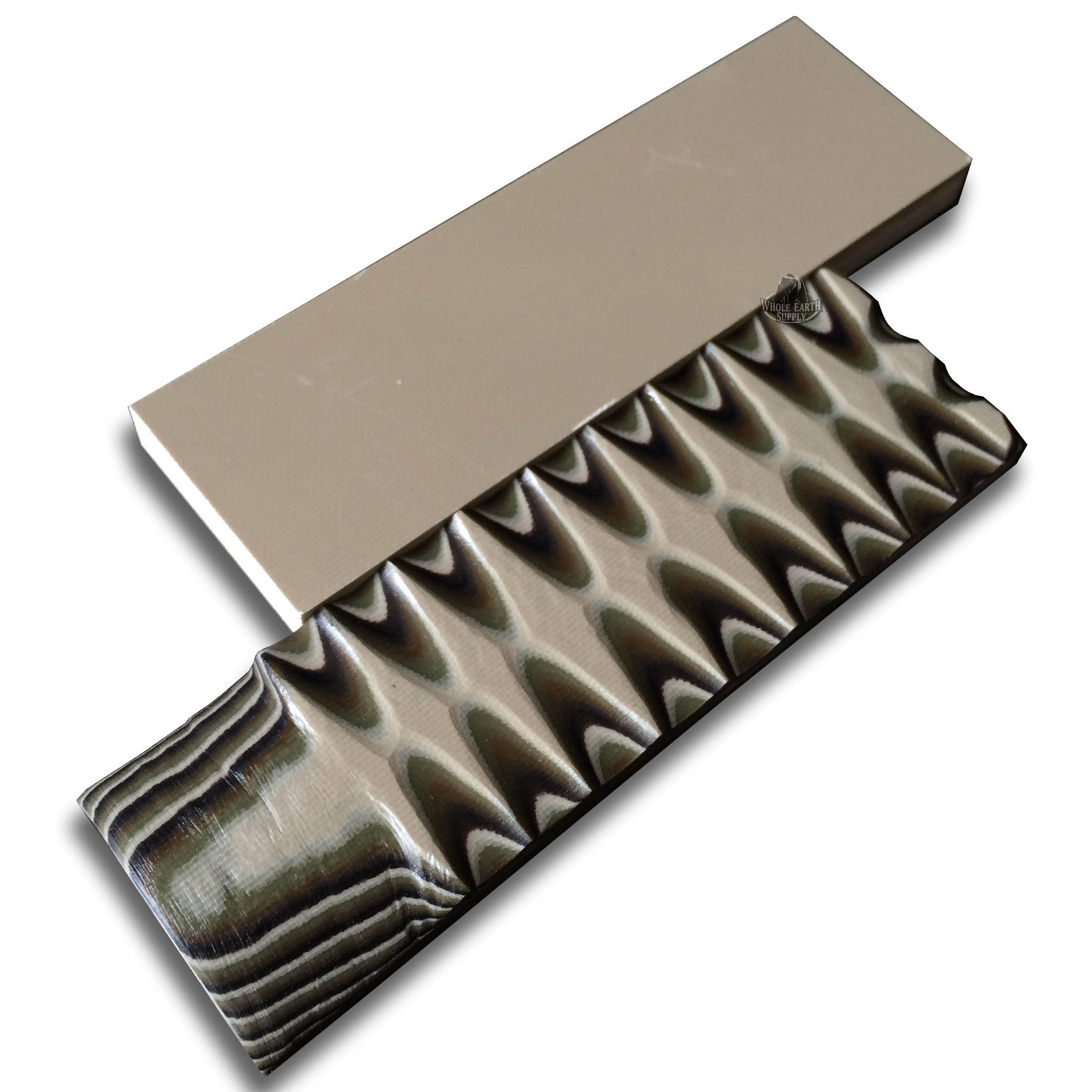 Knife Kit - Build Your Own Tracker Knife With Camo G-10 Handles Combo ...