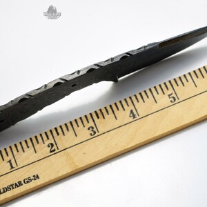 Knife Blank Damascus Steel Drop Point Making Blade Hunting Skinning ...