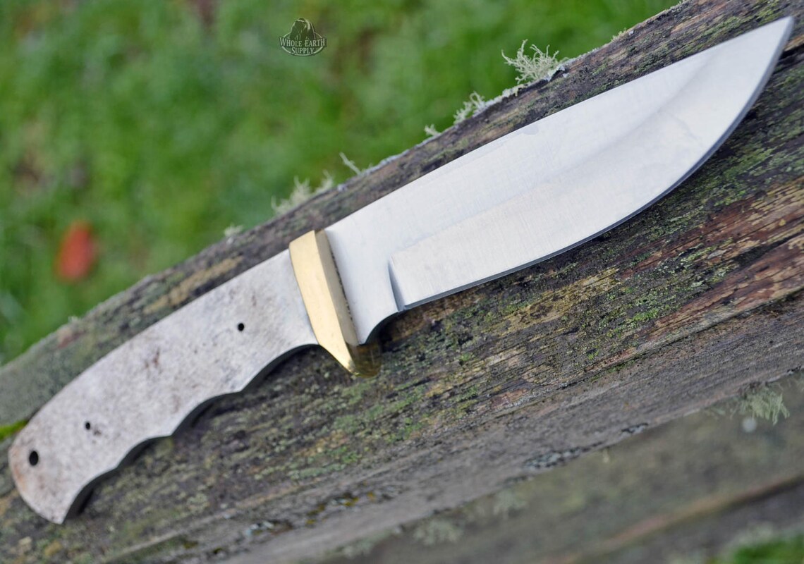 Knife Blank Drop Point Knives Blades Blanks Hunting Blade Hunter Making ...